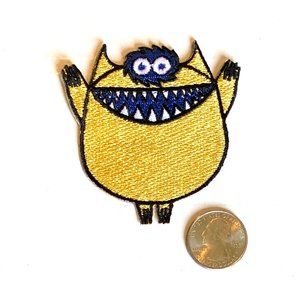 Accessories | Monster Patch Iron On Cute Funny Cartoon Scary | Poshmark
